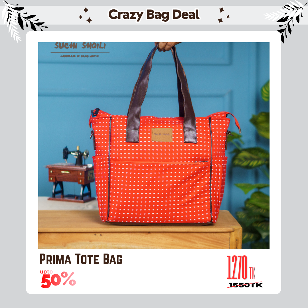 Prima Tote Bag – Suchi Shoili