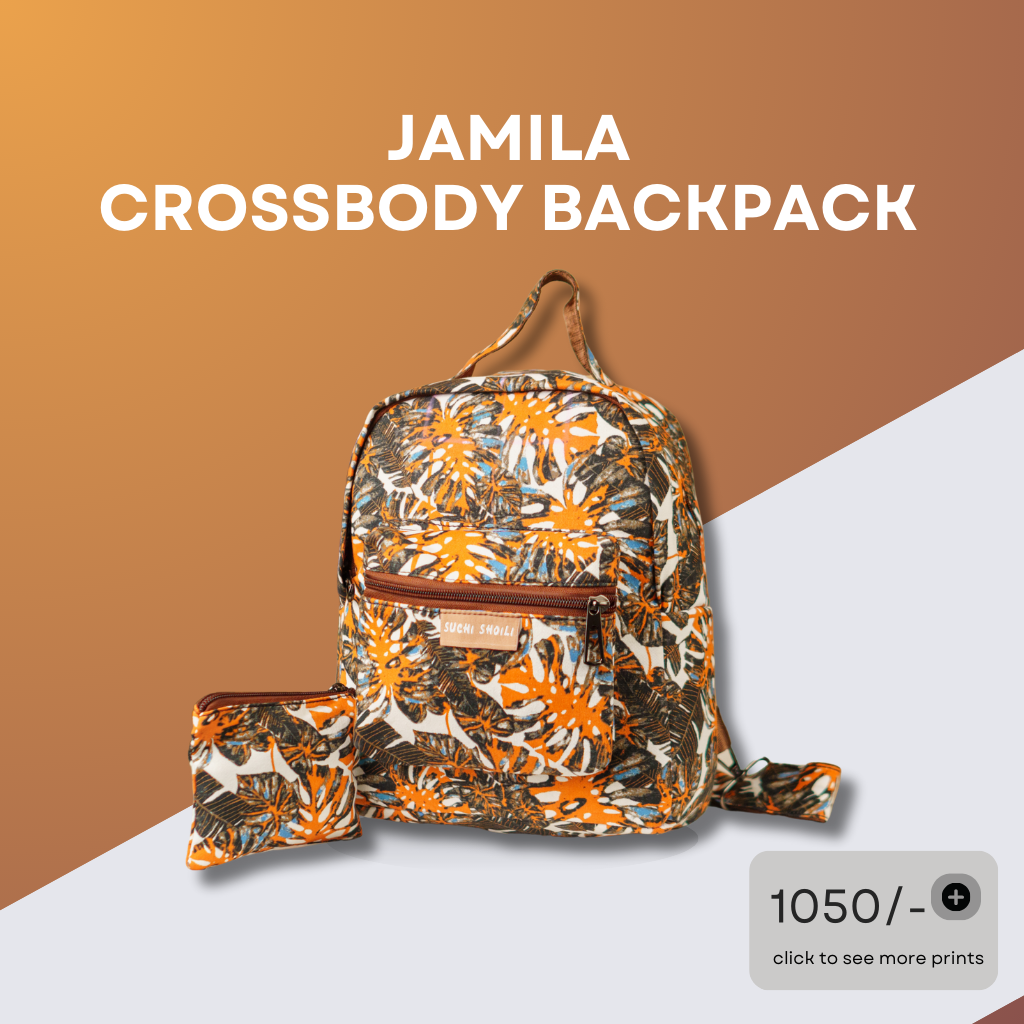 Jamila Crossbody Backpack – Suchi Shoili